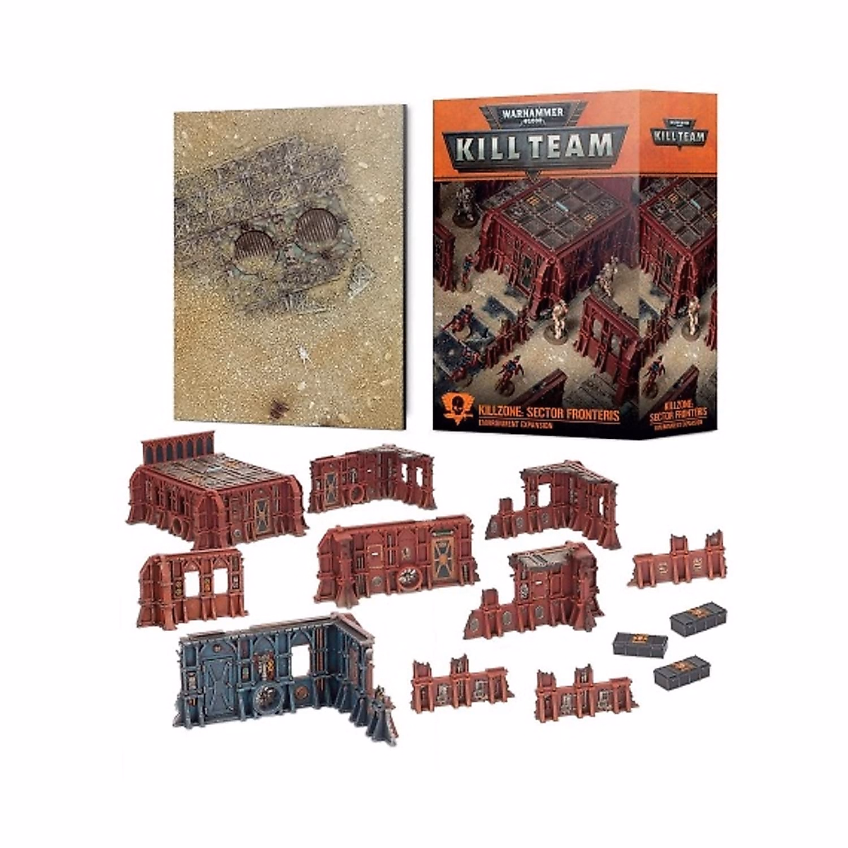 Games Workshop Warhammer 40,000 Kill Team Killzone Sector Fronteris Environment Expansion Box Set