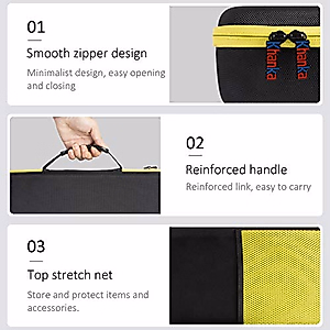 Khanka Hard Tool Case Replacement for Ryobi P519 18V One+ Reciprocating Saw,Case Only