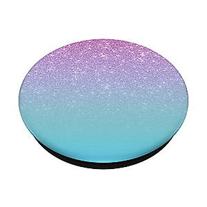Chic Luxury Glam Purple Blue Ombre Gradient PopSockets Swappable PopGrip