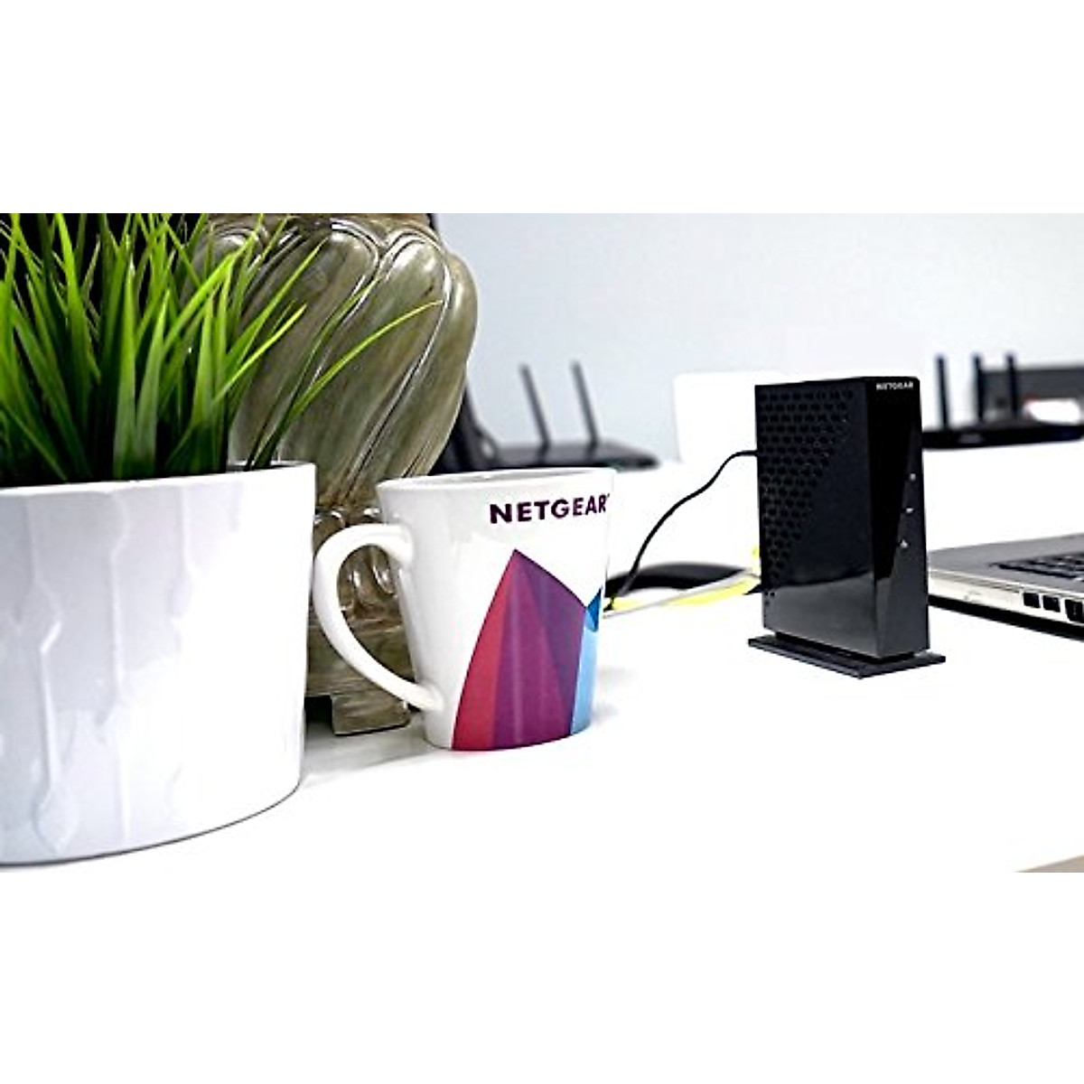 NETGEAR High-Speed Broadband DSL Modem (DM200-100NAS). Compatible with CenturyLink, Verizon, and Frontier)