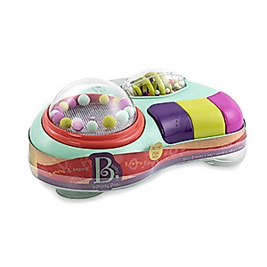B. Toys – Whirley Pop – Lights & Music Station Baby Toy with Suction Cups – 100% Non-Toxic and BPA-Free