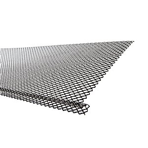 Amerimax Home Products 636025 Lock-In Gutter Guard, Black, 25 Count (Pack of 1)