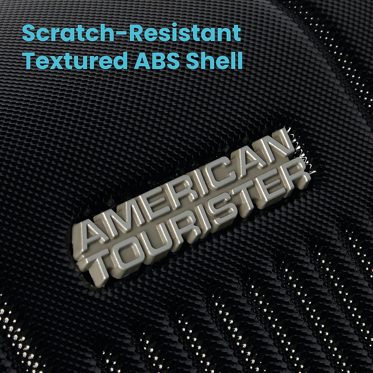 American Tourister Stratum 2.0 Expandable Hardside Luggage with Spinner Wheels, Jade Green, 24-Inch Checked-Medium