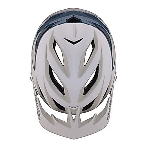 Troy Lee Designs A3 Uno Adult Bicycle Helmet MIPS EPP EPS Premium Lightweight 16 Vents 3-Way Adjustable Detachable Visor All Mountain Enduro, Gravel, Trail, BMX, Off-Road MTB (Light Gray, XS/SM)