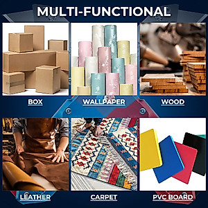 Jetmore Box Cutter Utility Knife, Pink Folding Utility Knife box cutters, Sharp Razor Knife Box Cutter Knife with 5 SK5 Blades, Portable Box Knife Box Opener for Box, Carton, Cardboard