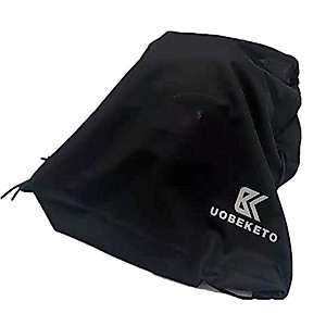 UOBEKETO Welding Helmet Mask Hood Storage Carrying Bag Drawstring Backpack with Drawstring Locking for Welding Motorcycle Bicycle Ski Equestrian Helmet (45x40cm)