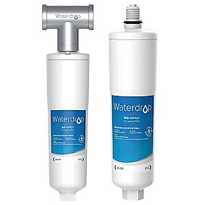 Waterdrop AP431 Cartridge, Whole House Scale Inhibitor Inline Water System, Replacement for Aqua-Pure AP431 Hot Water Scale Inhibitor for AP430SS