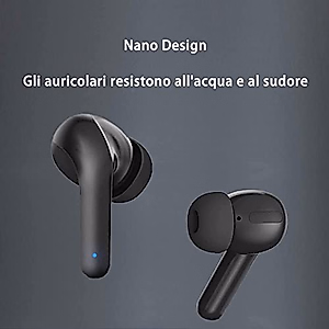 Acres Wireless Earbuds, [2023 Upgraded] Earphone Bluetooth 5.1 with Charging Case.Smart Noise Reduction for Clear Calls, Enhanced Deep Bass of Sports Headphones for Sport/Travel/Gym