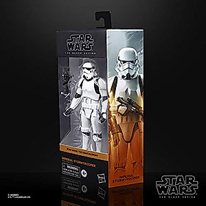 STAR WARS The Black Series Imperial Stormtrooper Toy 6-Inch-Scale The Mandalorian Collectible Action Figure, Kids Ages 4 and Up