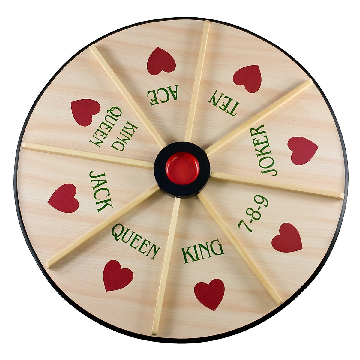 Sterling Games 15.5" Michigan Rummy Wooden Extra Large Game Board Reversible Double Sided Board