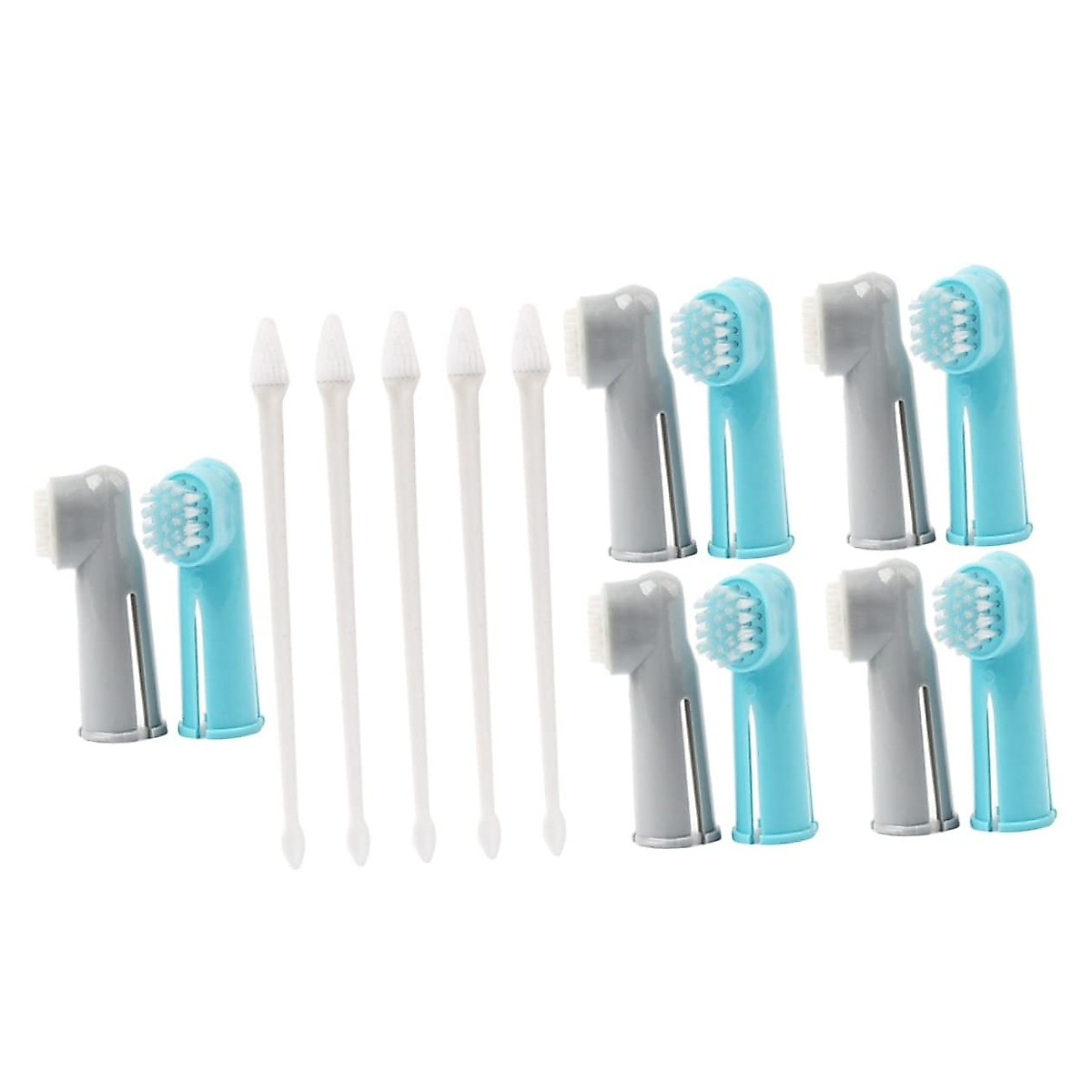 BESPORTBLE 15 Pcs 5 Set Pet Toothbrush Kit Dog Brush Pet Care Supplies Puppy Accessories for Small Dogs Toothbrush Accessories for Pet Cleaning Kit Toothbrushes Toothbrush for Dog