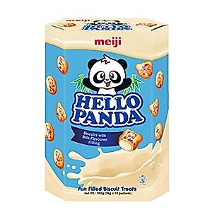 Meiji - Hello Panda Milk Cream Biscuits (Large Box) 9.1 Oz.