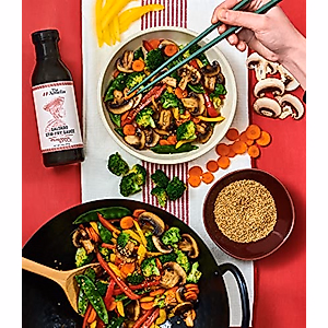 Tia Amelia Lomo Saltado Stir-Fry Sauce - Gluten-Free Peruvian Chinese Fusion Sauce for Steak, Chicken, Seafood, and Vegetables - Marinade and Sauce Perfect for Dressings, and Gourmet Cooking (14oz)