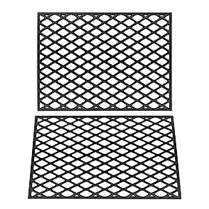 Utheer Cast Iron Grill Grate for Pit Boss 820 850 Series Grill, Pit Boss 820 Series Wood Pellet Grills, Fit Pit Boss Pro Series II 850 Wood Pellet Grill, Pit Boss Grill Replacement Parts, 2 Pack