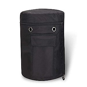 CEMGYIUK 20Lb Propane Tank Cover,Heavy Duty Waterproof Ventilated Propane Gas Can Protection Covers,Weather Resistant Propane Gas Tank Holder with Tabletop Feature,Propane Bottle Storage Bag