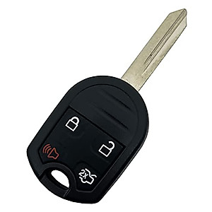 Keyless Remote Car Key Fob Fit for Ford Explorer 2001-2015 Mustang 2005-2014 Expedition 2003-2017 Edge 2007-2015 Focus 2006-2011 Lincoln Mercury Sable CWTWB1U793 (Black)