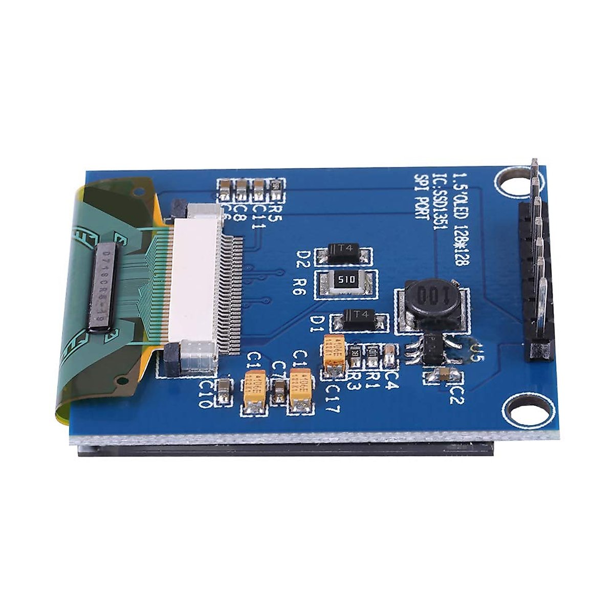 1.5 Inch OLED Display Module, Colour OLED Display, OLED Color Display Module 128 * 128 SSD135 Serial Peripheral Interface