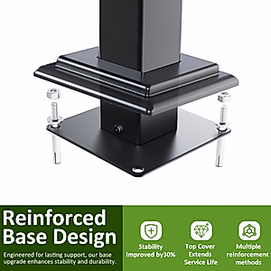 AIRWIRE 10x15 Metal Carport Carports with Enhanced Base Heavy Duty Garage Outdoor Galvanized Car Shelter for Car, Boats and Truck