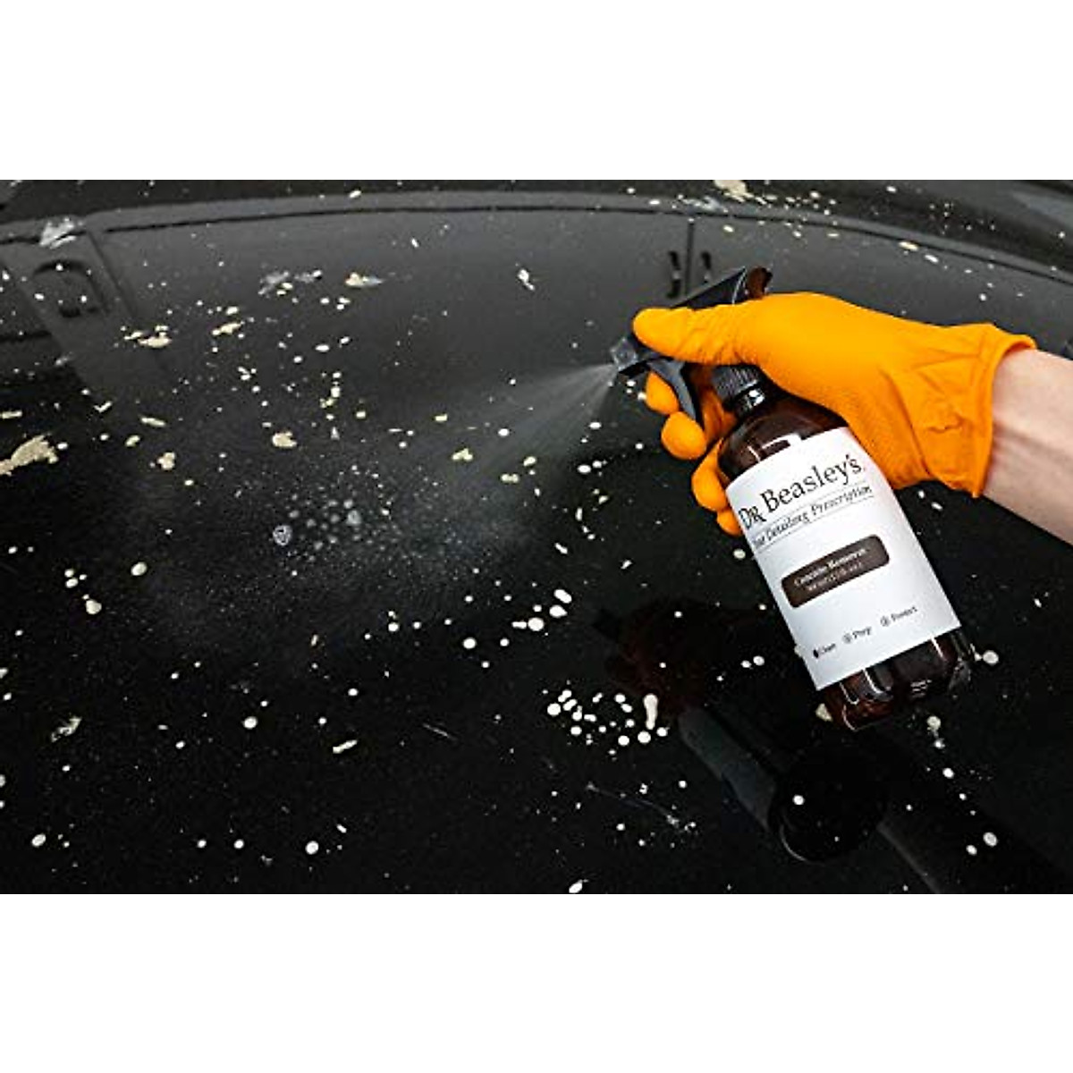 Dr. Beasley's Concrete Remover - 12 oz, Removes Dried Concrete Dust, Overspray, and Splatter On Vehicles