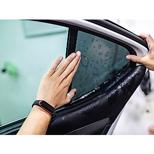 Rvinyl Window Tint Kit Compatible with Ford F-150 2009-2014 (4 Door) - Front Precut Kit - 20%