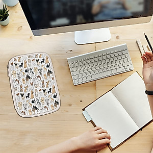 Animal Dog Cute Pencil Case Cute Doodle Gog Pencil Box for Kids Large Capacity Students Stationery with Compartments School Boys Accessories Storage Box Organizer Pencil Bag for Boys Girls Toddlers