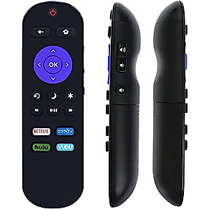 Universal for Roku TV Remote, Replacement for TCL/ONN/Philips/Sanyo/RCA/JVC/LG/Haier/Hitachi/Magnavox/Element/Westinghouse Roku TV - No Setup Needed