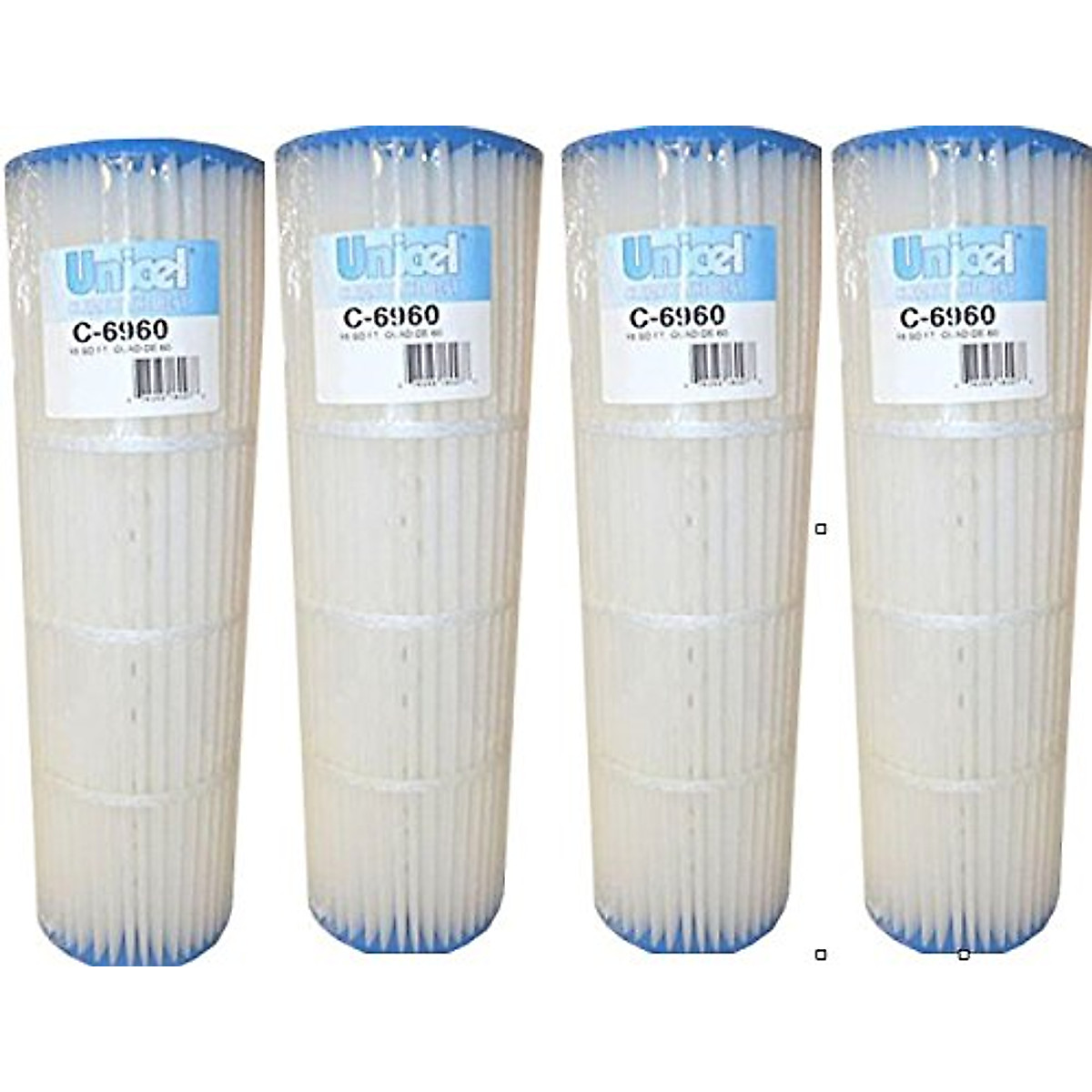 Unicel C-6960-4 15 SQ.FT. Quad DE 60 REPL. (4pack)