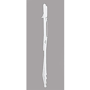 COSCO ZOWN Commercial 300 lb. Use Rate Heavy Duty, Injection Mold Banquet Folding Chair with Comfortable Contoured Back, White, 8 Pack