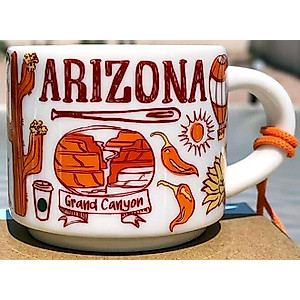 Starbucks NEW Been There Series Arizona Ceramic Coffee Demitasse Esspresso Ornament 2oz