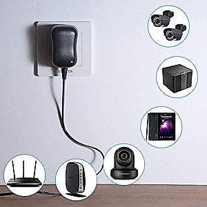SoulBay 12W Universal Multi Voltage AC/DC Adapter Switching Power Supply with 8 Selectable Adapter Plugs, Suitable for 3 V to 12 V Device