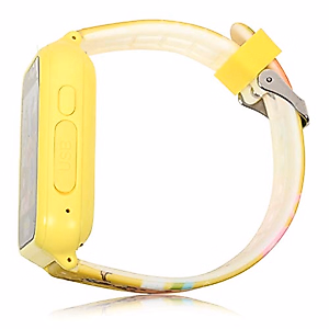 Accutime Kids Nickelodeon Spongebob Squarepants Yellow Educational Learning Touchscreen Smart Watch Toy for Boys, Girls, Toddlers - Selfie Cam, Games, Alarm, Calculator (Model: SGB4090AZ)