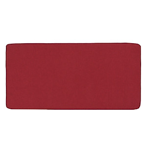 Christopher Knight Home Breanna Fabric Storage Ottoman, Deep Red