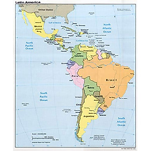 Home Comforts Latin America - Vivid Imagery Laminated Poster Print-20 Inch by 30 Inch Laminated Poster With Bright Colors And Vivid Imagery