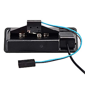 HD 1280x720p Rear Reversing Backup Camera Rearview License Plate Camera Night Vision Ip68 Waterproof Compatible for X5 X1 E39 E53 E82 E88 E84 E90 E91 E92 E93 E60 E61 E70 E71 E72 2002-2011