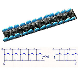 SaiDian 1Pcs High Voltage Multiplier 60000V 24 Times Rectifier Voltage Doubler Circuit Board