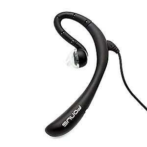 Wired Mono Headset Earphone w Mic Headphone 3.5mm Single Earbud Hands-Free Microphone Over-The-Ear Compatible with Motorola One Zoom Phone