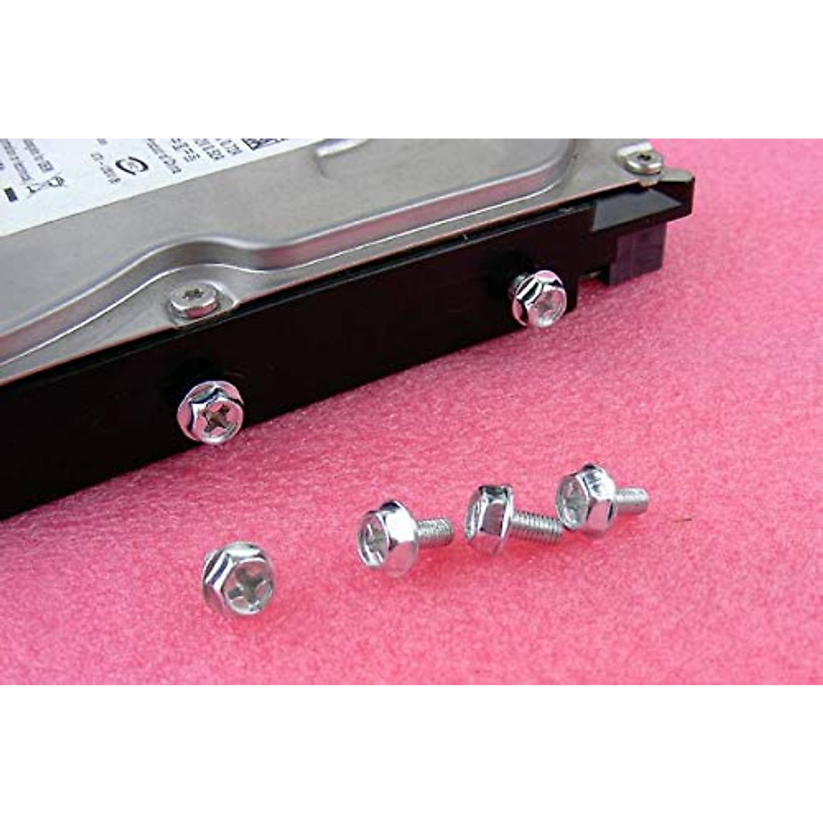 Printer Parts 100pcs/lot Screw for 3.5" HDD M3x6mm Cross Screws for Desktop Case HDDouter Hexagon Inner Cross galvanize White