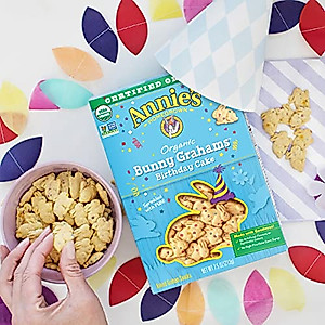 Annie's Organic Birthday Cake Bunny Graham Snacks, 7.5 oz.