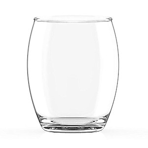 Cruvina Unbreakable Stemless Wine and Cocktail Glasses, 8 Wine and 4 Cocktail, Total of 12 Glasses