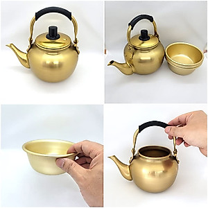 Korean Makgeolli Makkoli Rice Wine Kettle Bowl Soju shot glasses Set 막걸리잔 주전자 소주잔