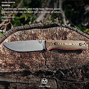 Benchmade - Saddle Mountain 15002 Hunting Knife with Orange G10 Handle (15002-1)