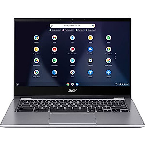 2022 Acer Chromebook Spin 514 2-in-1 Convertible Laptop | 14" FHD Touchscreen | AMD Ryzen 3 3250C Processor | 4GB RAM | 64GB eMMC | USB-C | 10+ Long Battery Life | Backlit KB | Chrome OS | TiTac Card