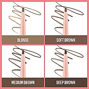 Maybelline Total Temptation Eyebrow Definer Pencil, Blonde, 1 Count