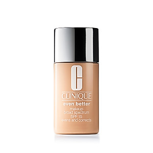 Clinique Even Better Makeup Medium Coverage Foundation Broad Spectrum SPF 15 | Evens Skin Tone + Reduces Dark Spots, Stone, 1 Fl Oz