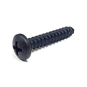 1/2” Pan Head Screw #8 Sheet Metal Black Oxide- 50PK