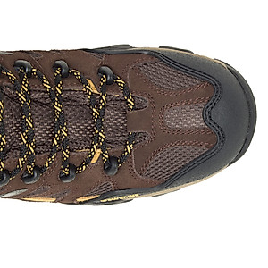 Wolverine Men's Wilderness Waterproof Hiking Boot, Chocolate Brown, 12 X-Wide