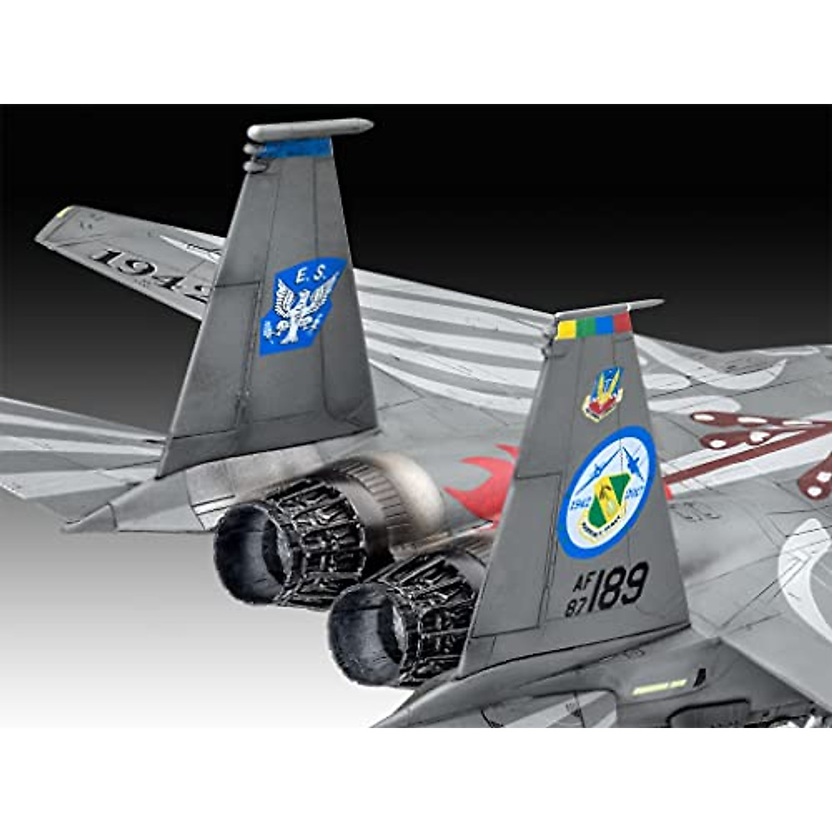 Revell 03841 F-15 Eagle Model Kit 1:72 Scale, Unvarnished