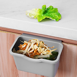 EXCEART Rv Kitchen Trash Can Kitchen Garbage Bin Trash Container Kitchen Compost Bucket Small Hanging Trash Can Under Sink Garbage Can Kitchen Garbage Bucket Cabinet Door Waste Bin Plastic