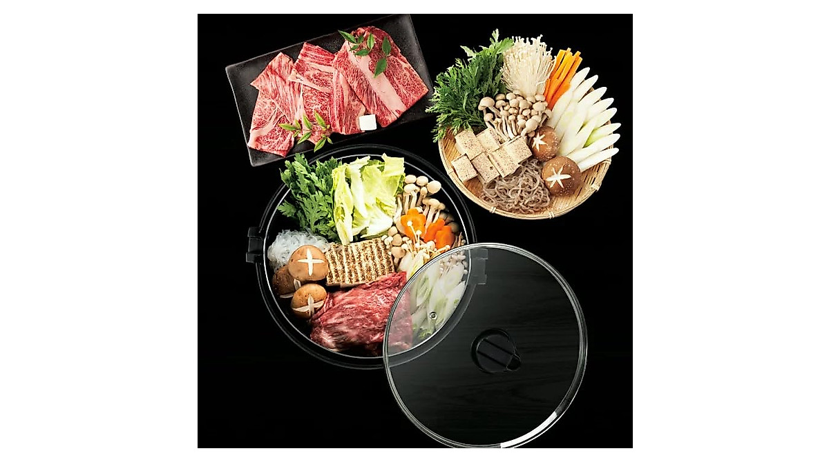JapanBargain Sukiyaki Nabe Pot for Hot Pot Cooking