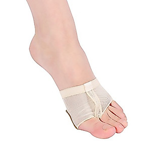 Dance Paws Pad, Foot Undies Thongs Half Sole Dance Shoes Lyrical Bare Foot Thong Ballet Shoes for Womens Girls